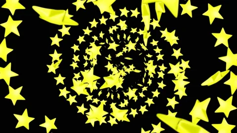 Flying Stars Shape Animation, Holidays C... | Stock Video | Pond5