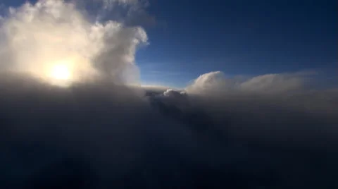 Cloud Fly Through Stock Footage ~ Royalty Free Stock Videos | Pond5