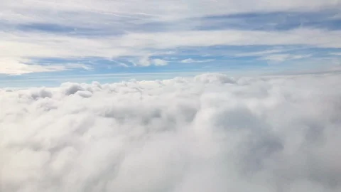 Flying Through Clouds Stock Video Footage | Royalty Free Flying Through ...