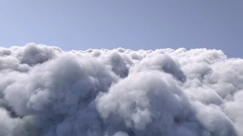 Flying Clouds Loop Stock Footage ~ Royalty Free Stock Videos | Pond5