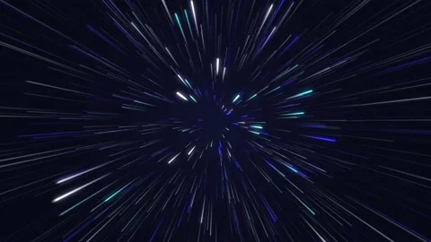 Flying Through Stars And Nebulae, Fallin... | Stock Video | Pond5