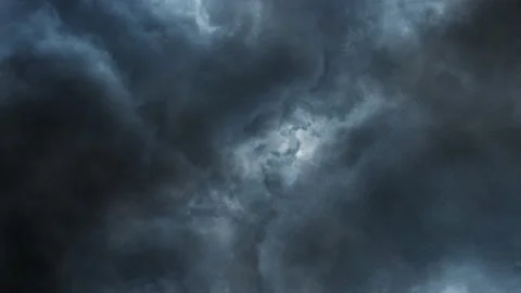 flying through the thunderstorm inside t... | Stock Video | Pond5