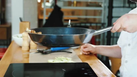 Pan Food Flying Stock Footage ~ Royalty Free Stock Videos | Pond5