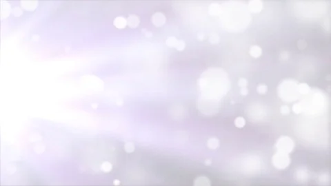 Flying White Particles With Light Rays A... | Stock Video | Pond5