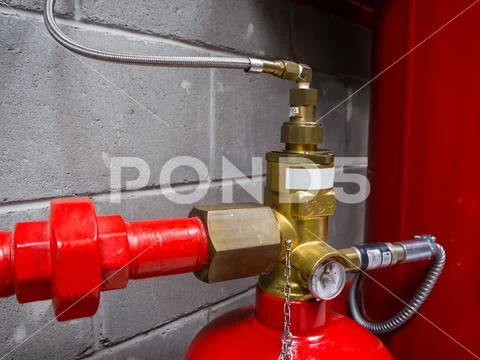 FM200 Gas Flooding System, Gas Suppression System in Data Center Room ...