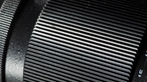 Focus and aperture ring of old photo len... | Stock Video | Pond5