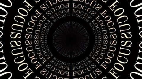 FOCUS Keyword Animation, 3D Background L... | Stock Video | Pond5