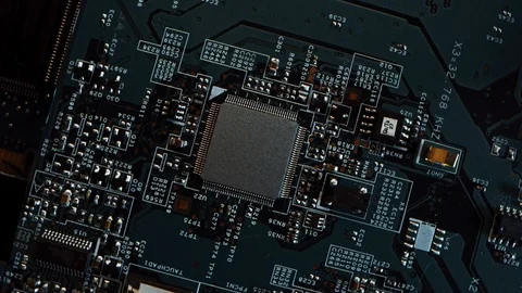 Computer Motherboard Stock Video Footage | Royalty Free Computer Motherboard Videos | Pond5