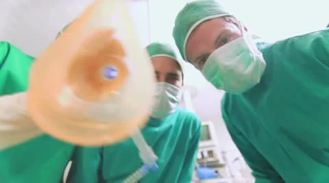 Anesthesia Mask Stock Video Footage | Royalty Free Anesthesia Mask ...