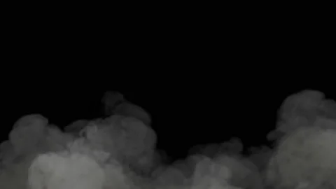 Fog Animation design on black background... | Stock Video | Pond5