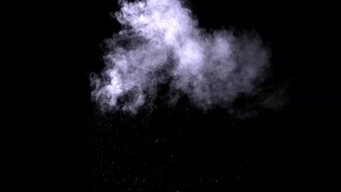 Fog, dust particles, silver particles an... | Stock Video | Pond5