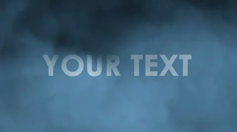 Fog Rising with Translucent Text After Effects Template ~ After Effects ...