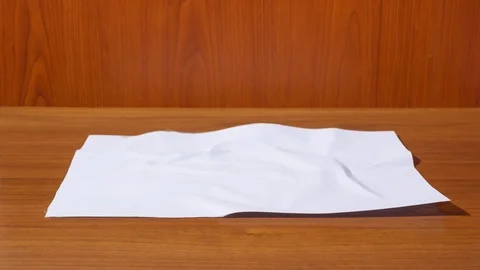 A4 Paper Isolated Stock Video Footage | Royalty Free A4 Paper Isolated ...