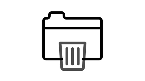Trash Can Icon Stock Videos – Royalty-Free HD & 4K Videos | Page 3