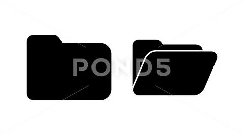Folder icon vector. document folder icon: Royalty Free #245353698