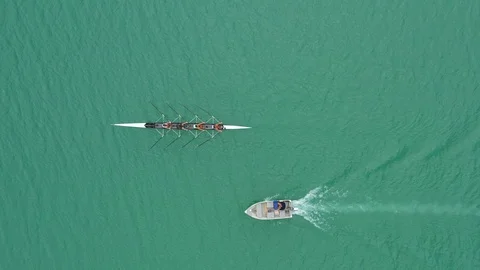 Rowing Aerial Stock Videos – Royalty-Free HD & 4K Videos