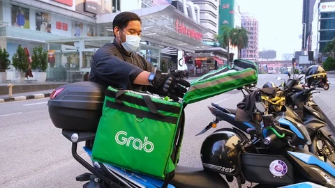 Delivery Rider Stock Video Footage | Royalty Free Delivery Rider Videos ...