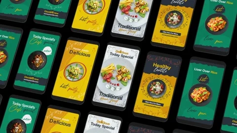 Food Instagram Reels ~ After Effects Project #252148619