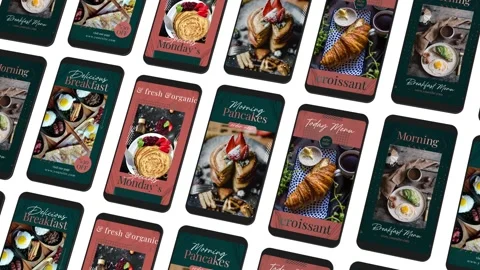 After Effects Template ~ AE: Food Reels #252141319 | Pond5