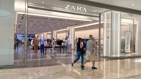 Footage of fashion brand's store in one ... | Stock Video | Pond5