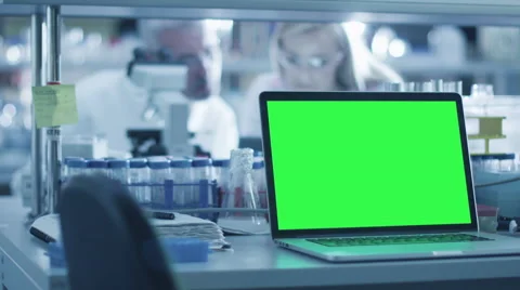 Laboratory Green Screen Stock Footage ~ Royalty Free Stock Videos | Pond5