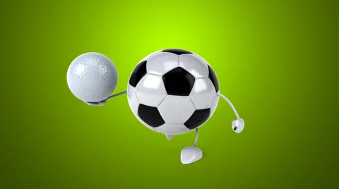 Football - Digital animation | Stock Video | Pond5