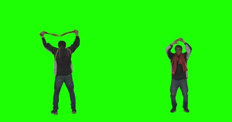 Football Crowd Green Screen Stock Video Footage | Royalty Free Football ...