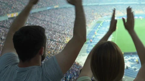 Crowded Soccer Stadium Stock Videos – Royalty-Free HD & 4K Videos | Pond5