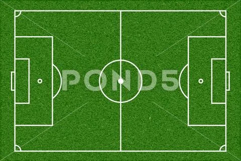 Football field. Top view. Vector image.: Graphic #95738669