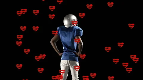 Football Player Background Stock Videos – Royalty-Free HD & 4K Videos ...