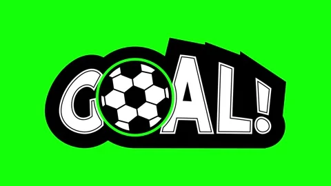 Football, Soccer Ball Goal Text Animatio... | Stock Video | Pond5
