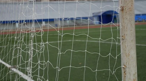 football sport field stadium gates swing... | Stock Video | Pond5