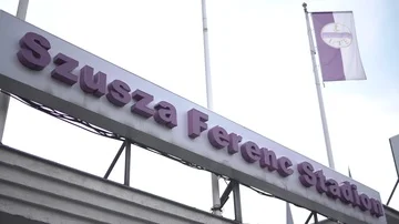 Football stadium name sign | Stock Video | Pond5