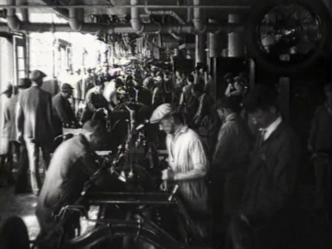 The Ford factory rolls out the first Mod... | Stock Video | Pond5