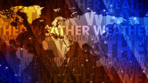 Weather Channel Background Stock Video Footage | Royalty Free Weather ...