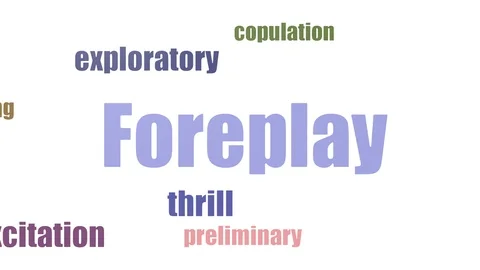 Foreplay Tag Cloud Animated On White Bac... | Stock Video | Pond5