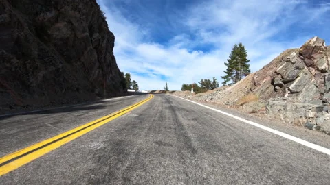 Forest Curves Angeles Crest Highway | Stock Video | Pond5