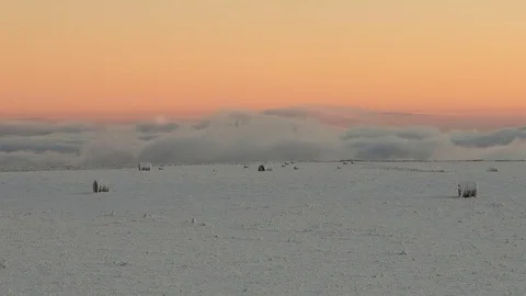 The formation and movement of clouds abo... | Stock Video | Pond5