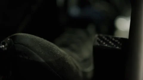 Formula 1 full throttle (foot on pedal) | Stock Video | Pond5