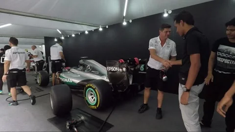 Formula 1 Pit Stop Stock Footage ~ Royalty Free Stock Videos | Pond5