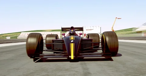 F1 Race Car Formula One Stock Video Footage | Royalty Free F1 Race Car ...