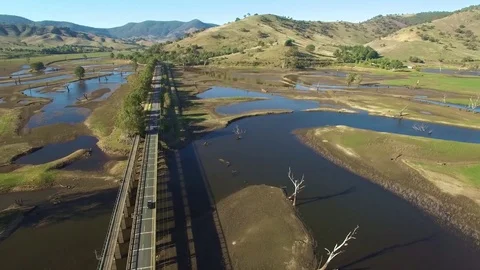 Forward flight with slight turn over hig... | Stock Video | Pond5