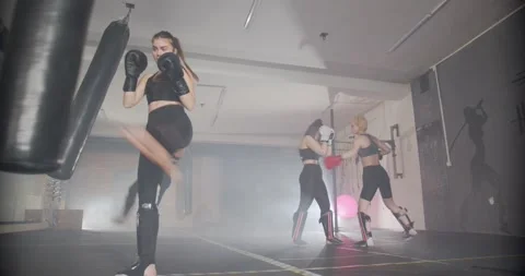 Girls Boxing Stock Video Footage | Royalty Free Girls Boxing Videos | Pond5