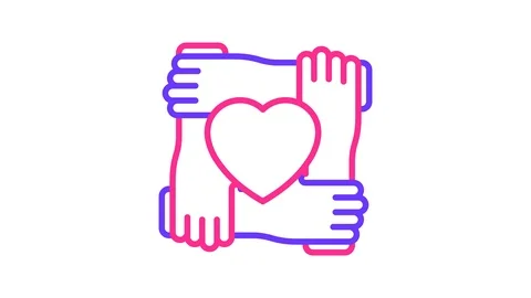 Four hands hold each other for the wrist... | Stock Video | Pond5