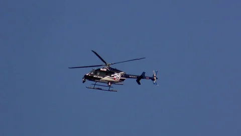 Fox News TV Station 25 Boston helicopter... | Stock Video | Pond5
