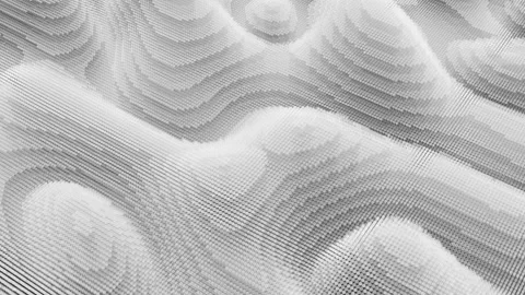 Fractal background from layered animated... | Stock Video | Pond5