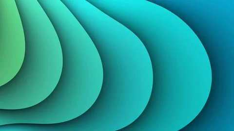 Fractal waves abstract loopable motion b... | Stock Video | Pond5