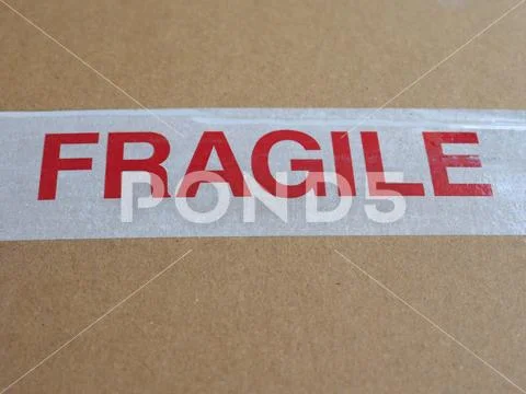 Fragile warning sign ~ High Resolution & Quality #93568093