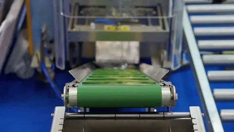 Fragment of the packaging process for sm... | Stock Video | Pond5