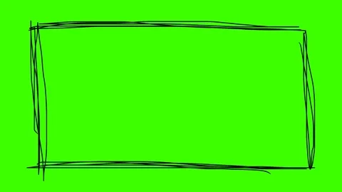 Frame animation on green screen | Stock Video | Pond5